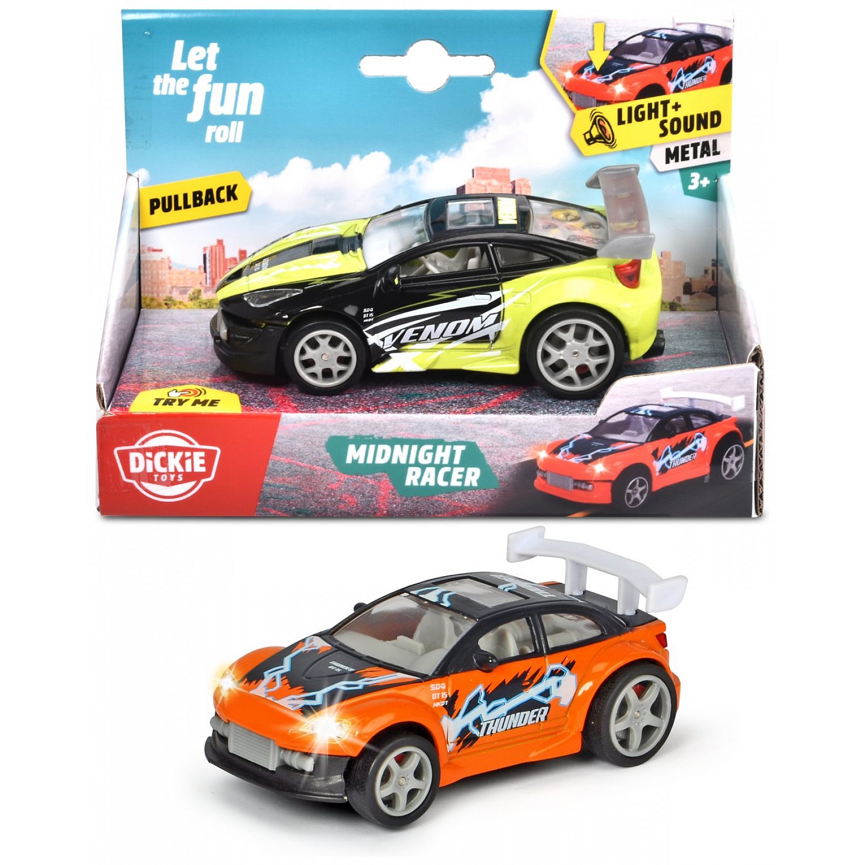 Dickie vozilo Midnight Racer