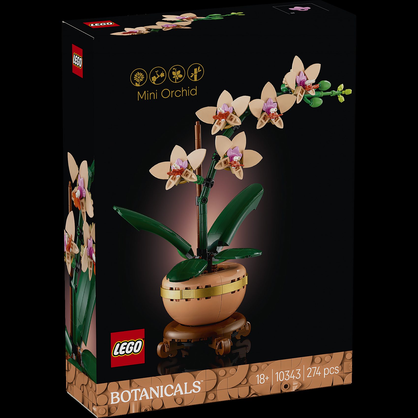Kocke Botanicals Mini orhideja 10343