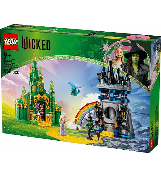 Lego kocke Wicked Emerald City i dvorac Kiamo Ko 75689