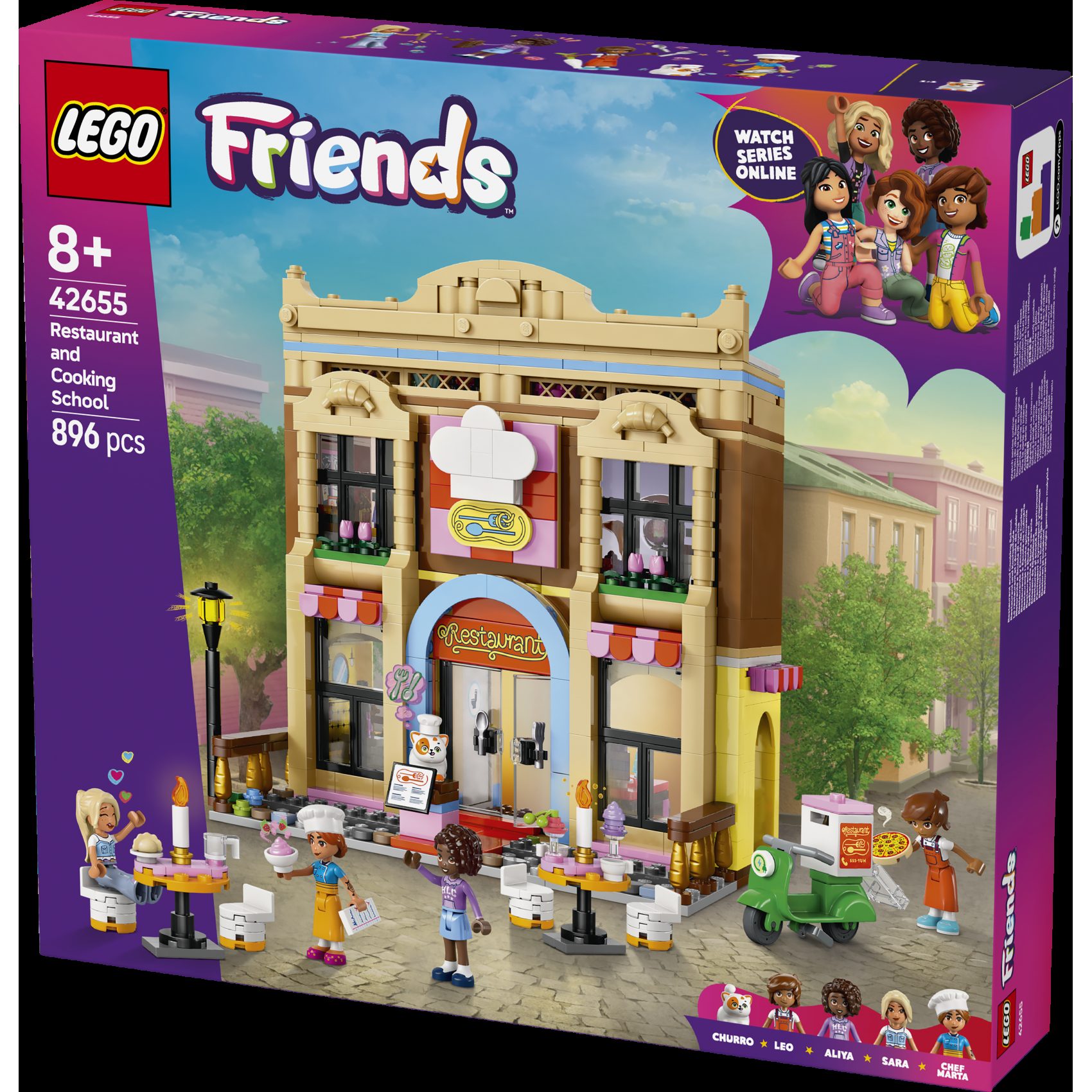 Lego® Friends 42655 Restavracija in kuharska šola