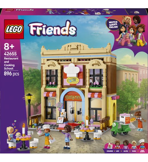 Lego® Friends 42655 Restavracija in kuharska šola