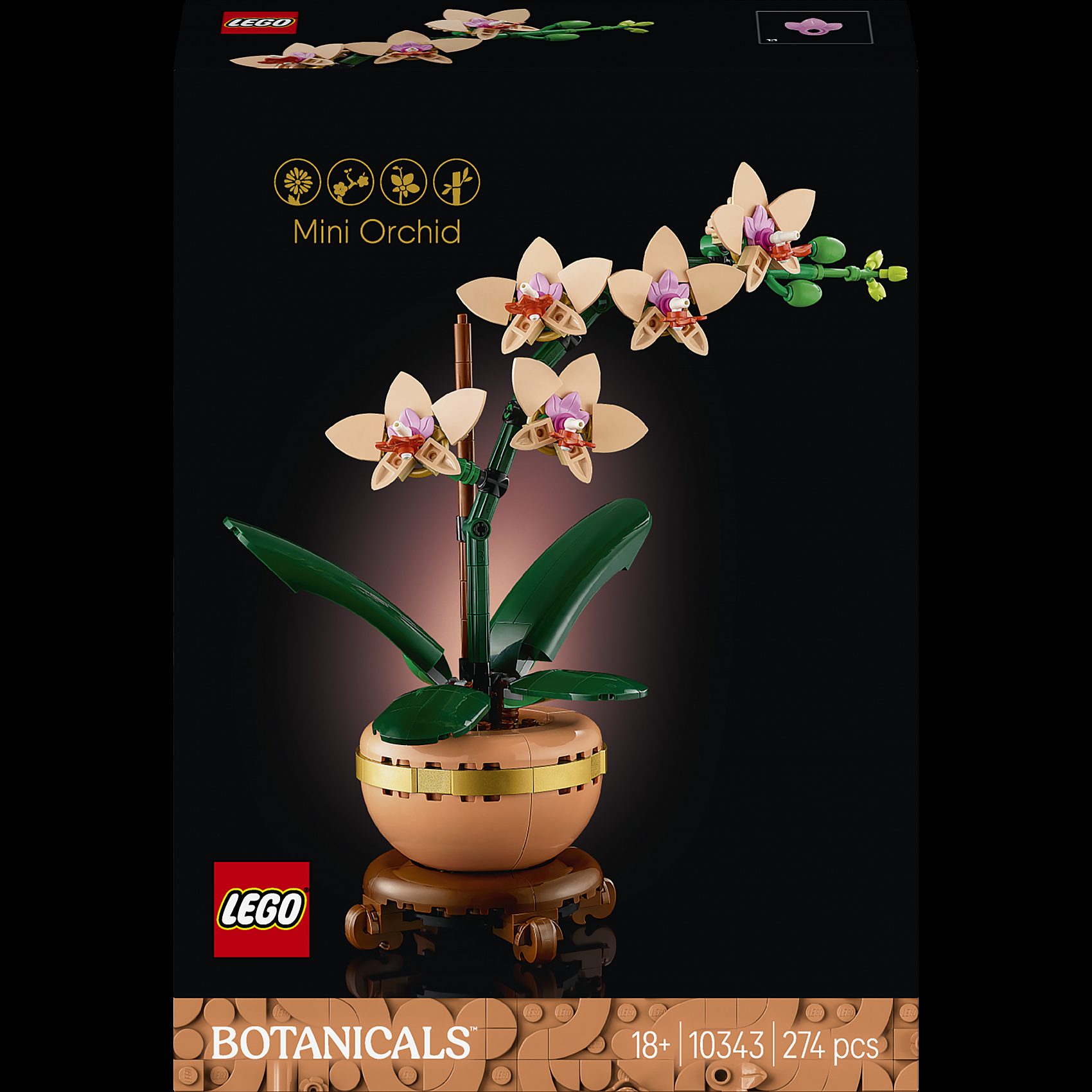 Kocke Botanicals Mini orhideja 10343