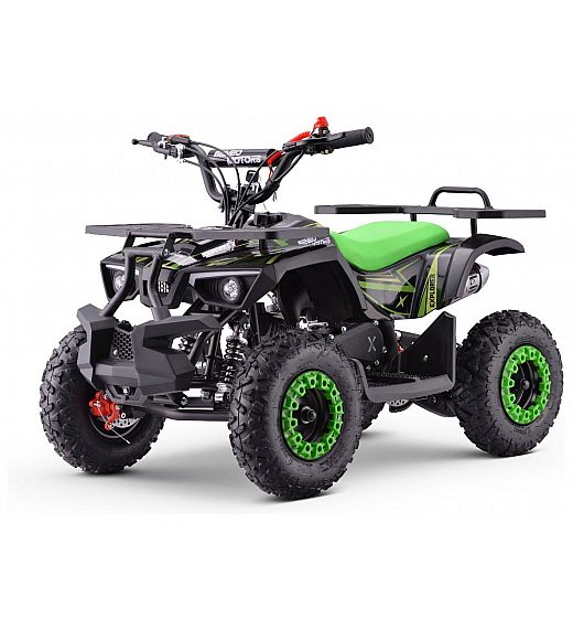 4 kolesnik za otroke Explorer, bencinski 50cc, zelen