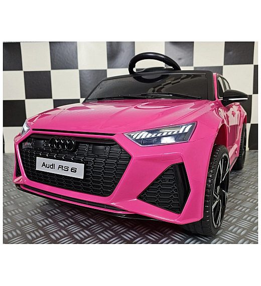 Auto na akumulator 12V Audi RS6 Pink