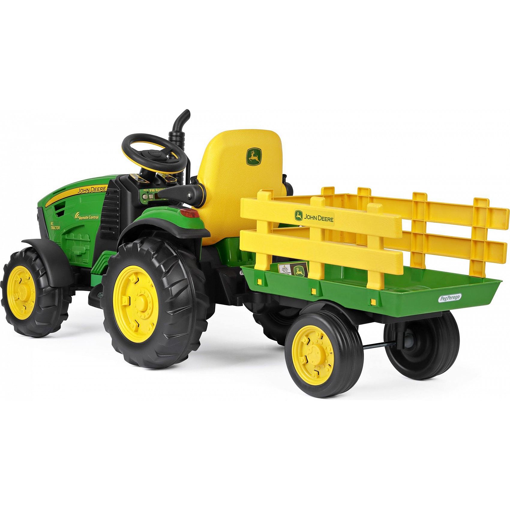 12v dječji traktor JD GROUND FORCE RC Tractor Peg Perego
