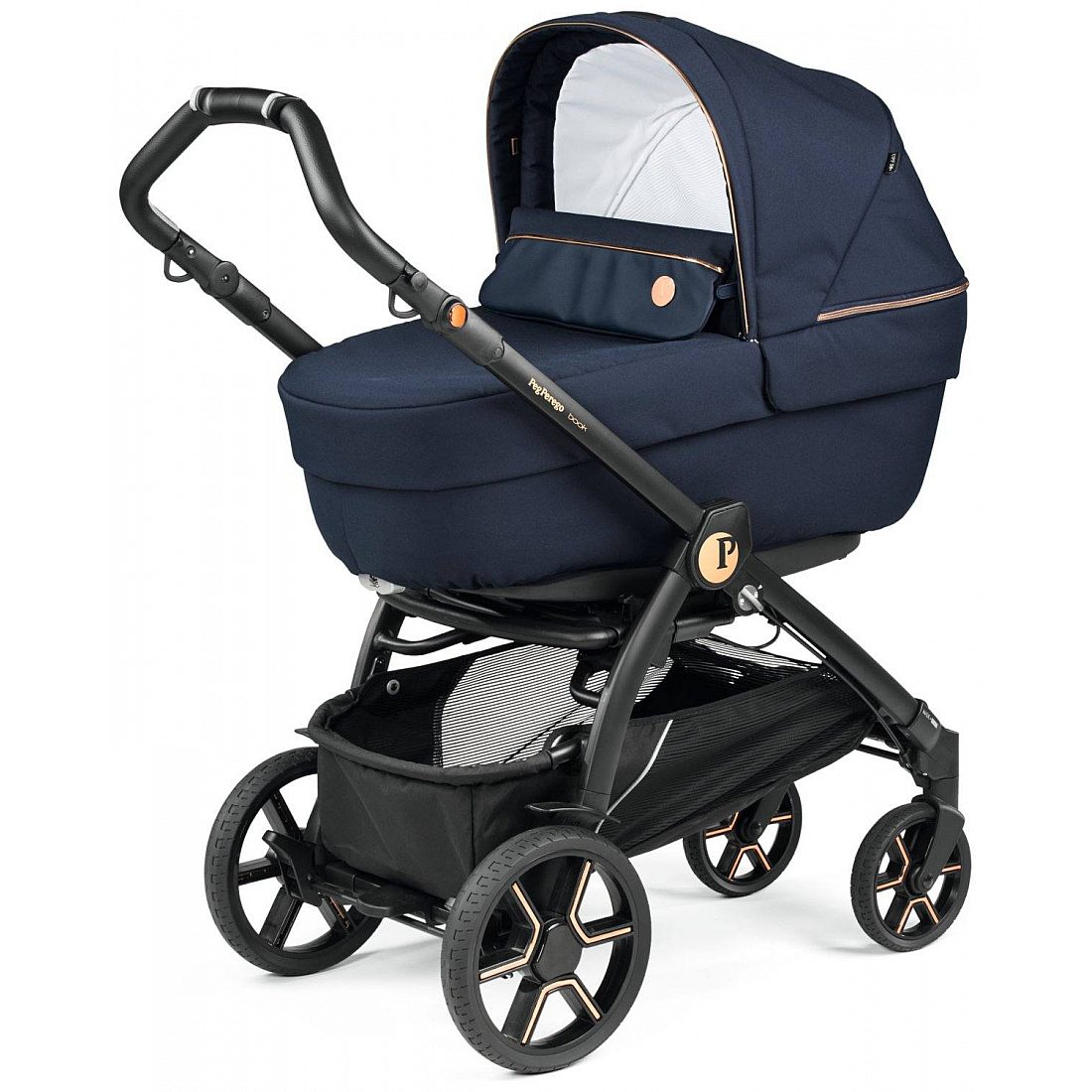 Book modular SLK Blue Shine, Peg Perego - otroški voziček 3v1 - 4010008
