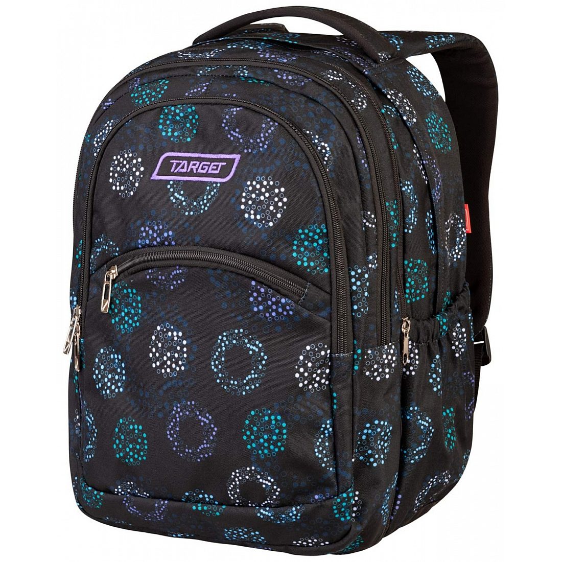 Šolska torba za 2 triado 2v1 CURVED Color Flow 28061