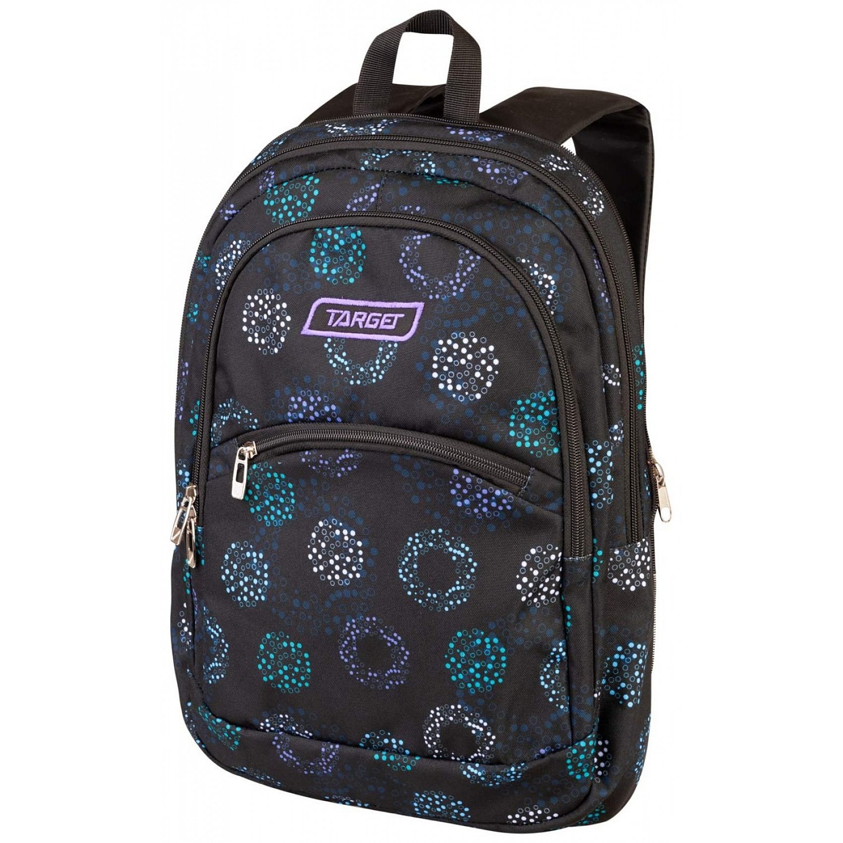 Šolska torba za 2 triado 2v1 CURVED Color Flow 28061