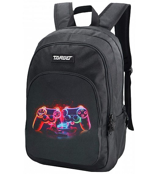 Šolska torba za tretjo triado JOY Gamer glow 28143